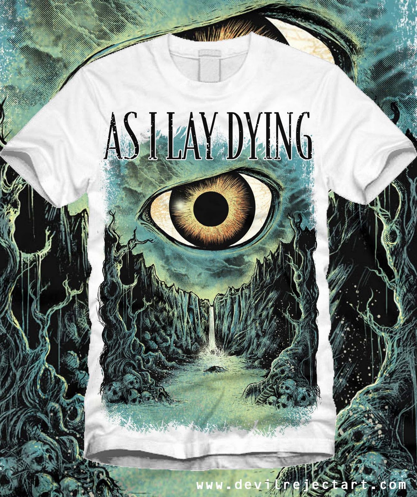 devilrejectart: DESIGN FOR AS I LAY DYING
