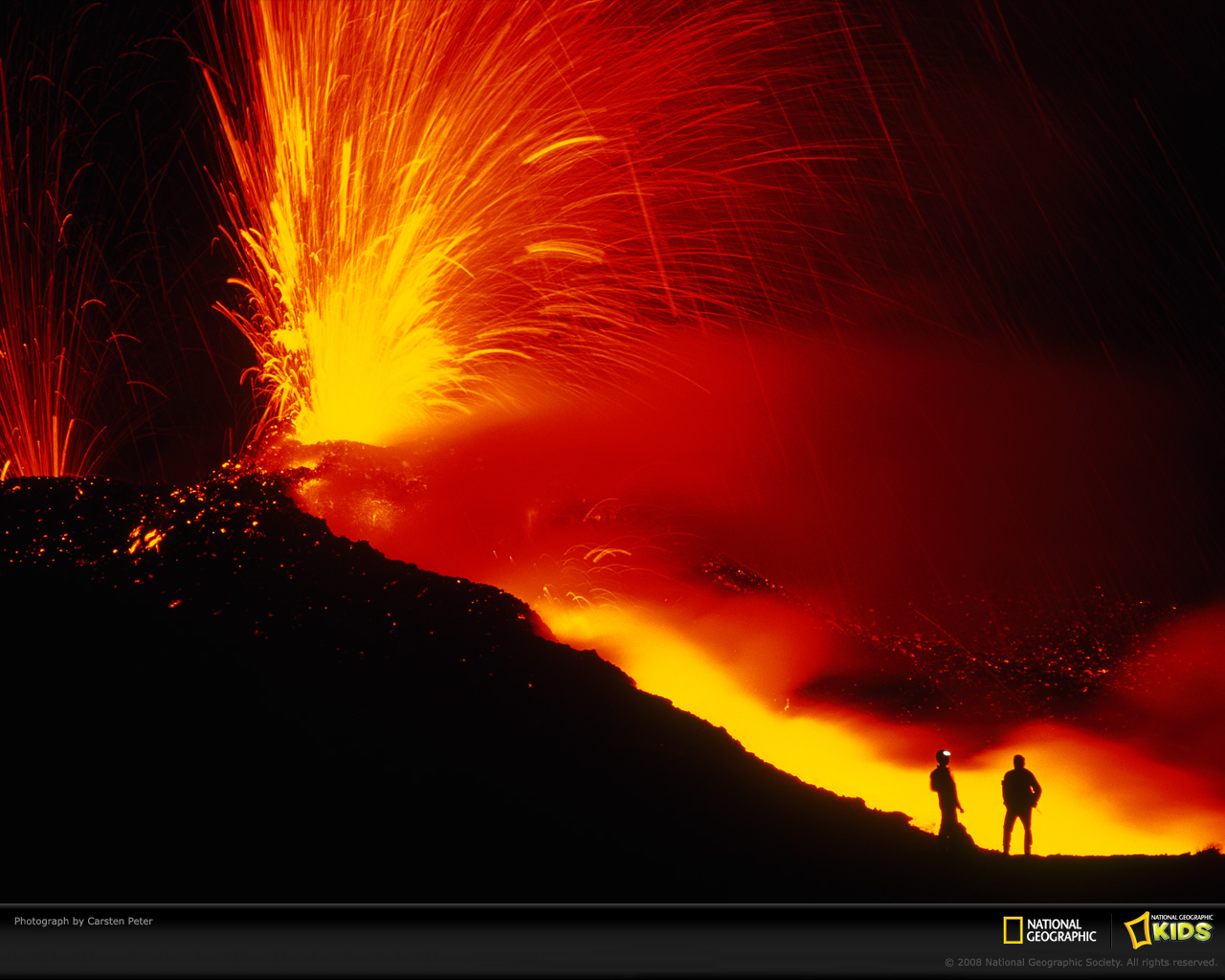 Carsten Peter , Photographer , active volcanoes . 攝影師Carsten Peter ...