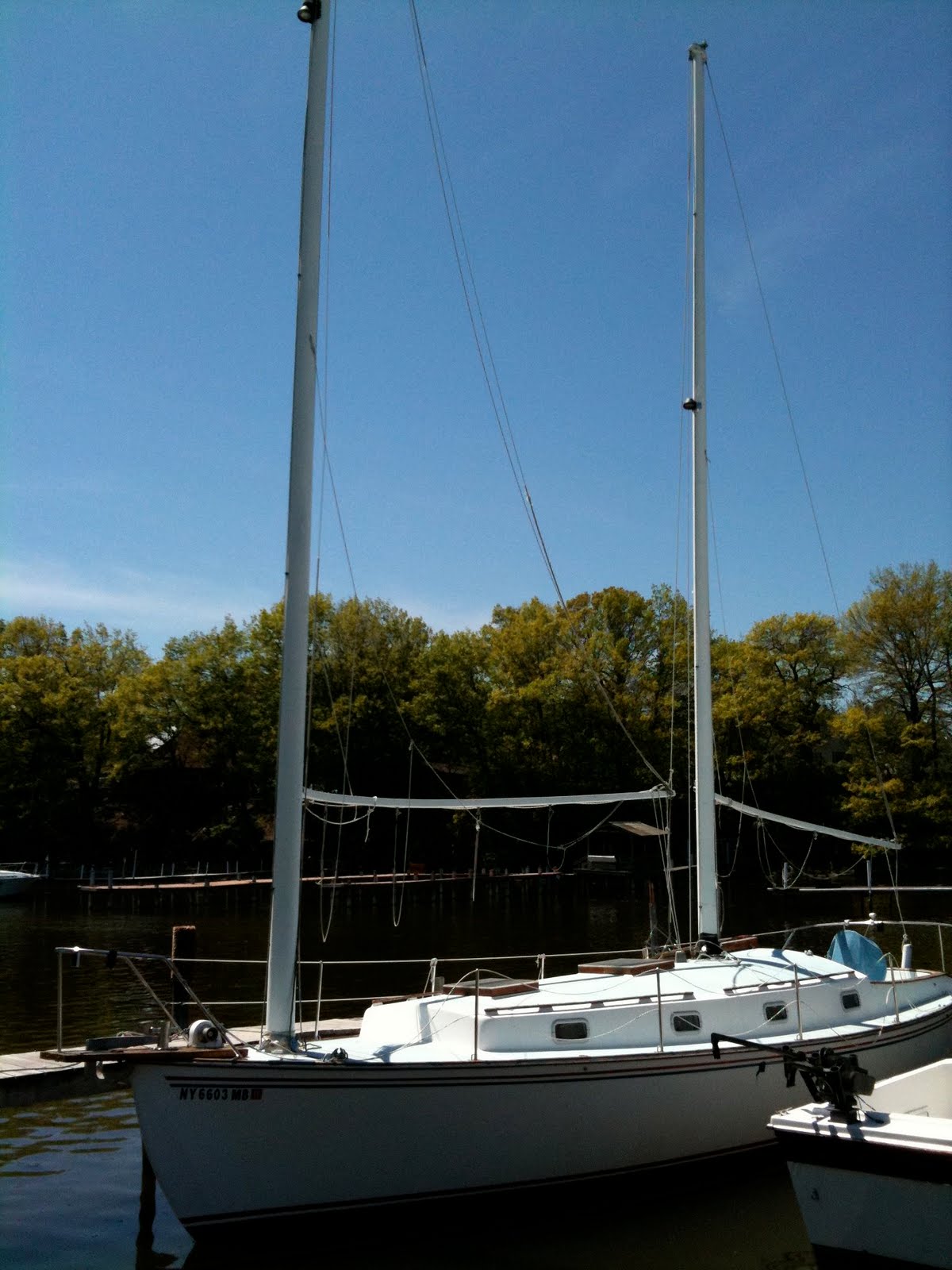 Restoring a Herreshoff Designed Cat Ketch: June 2010