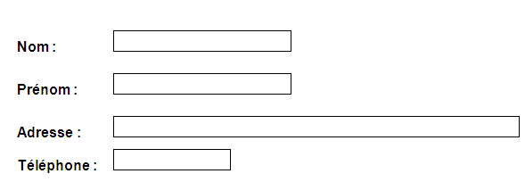 Exercice Corrigé Formulaire et Modèle sous Ms-Word 2007 Traitement de ...