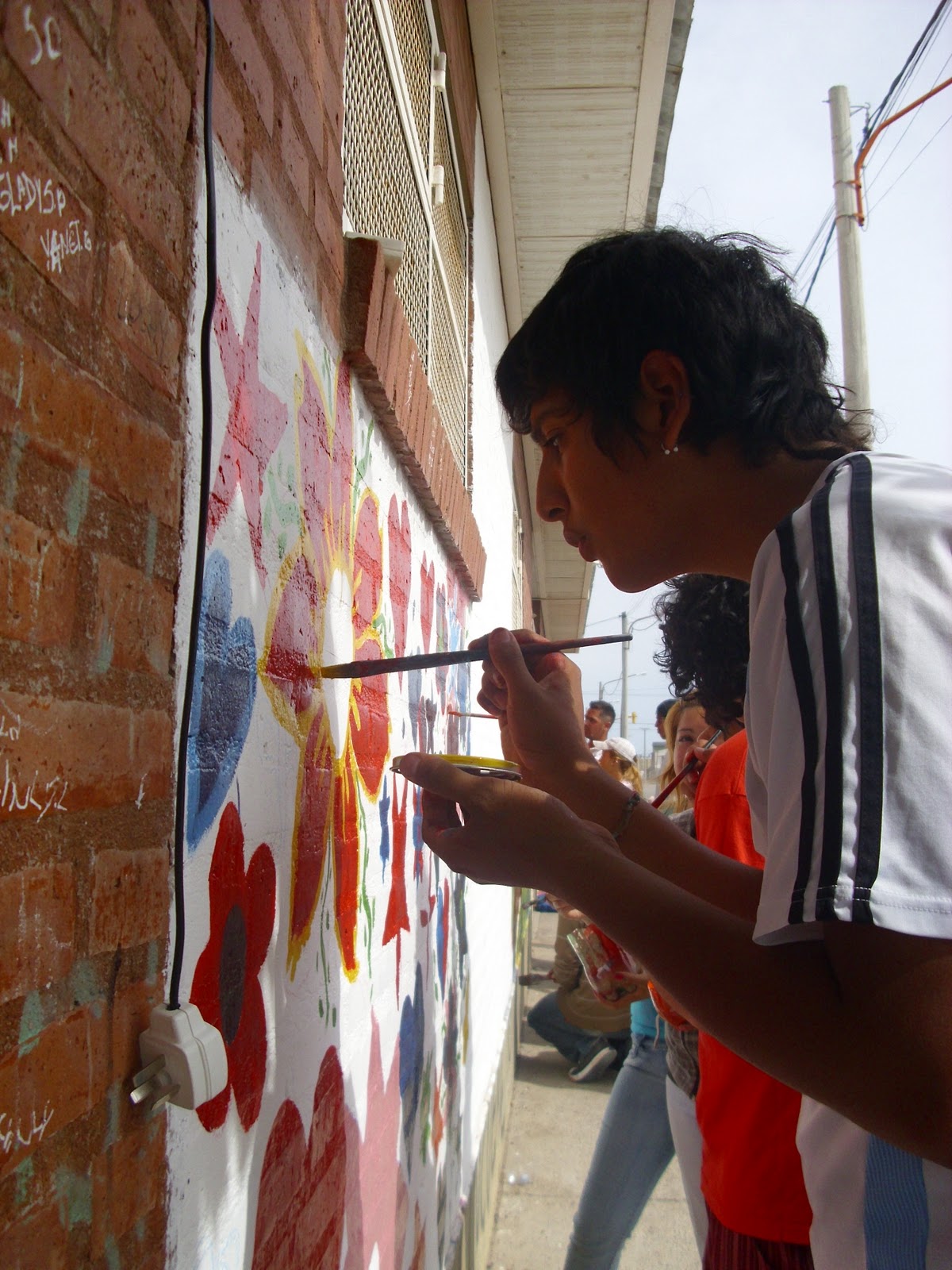 Red Adolescencia Viedma: Murales realizados en actividad ESPACIOS ...
