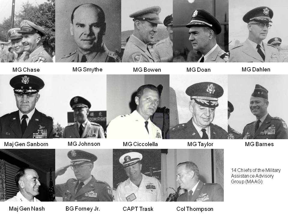 US Taiwan Defense Command: List of Military Assistance Advisory Group ...