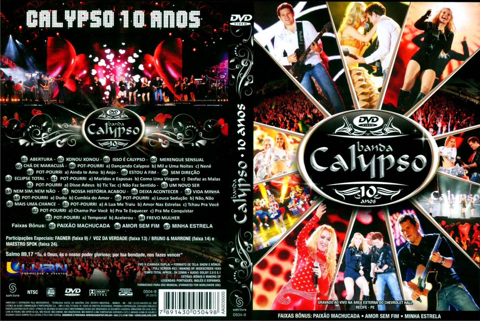 JACO DIVULGAÇÕES: DOWNLOAD BANDA CALYPSO DVD 10 ANOS