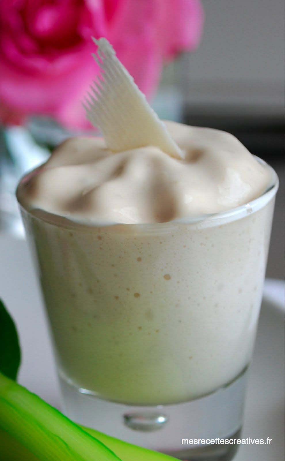 mes recettes créatives: Menu de Pâques : en entrée, mousse de parmesan ...