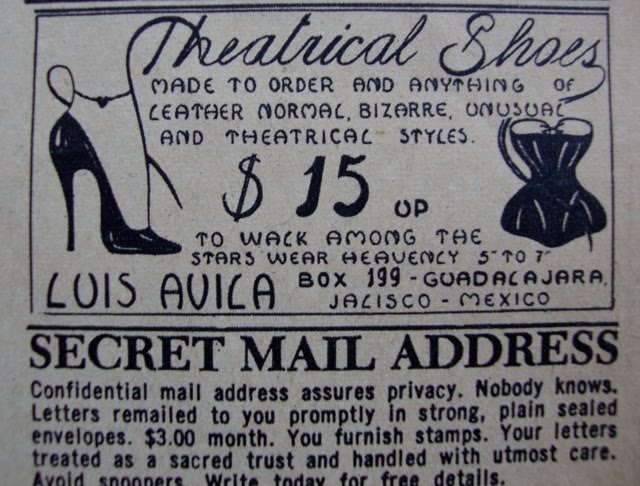 RIVETED: OOHLALA!!!....RISQUE ADS FROM THE 50'S