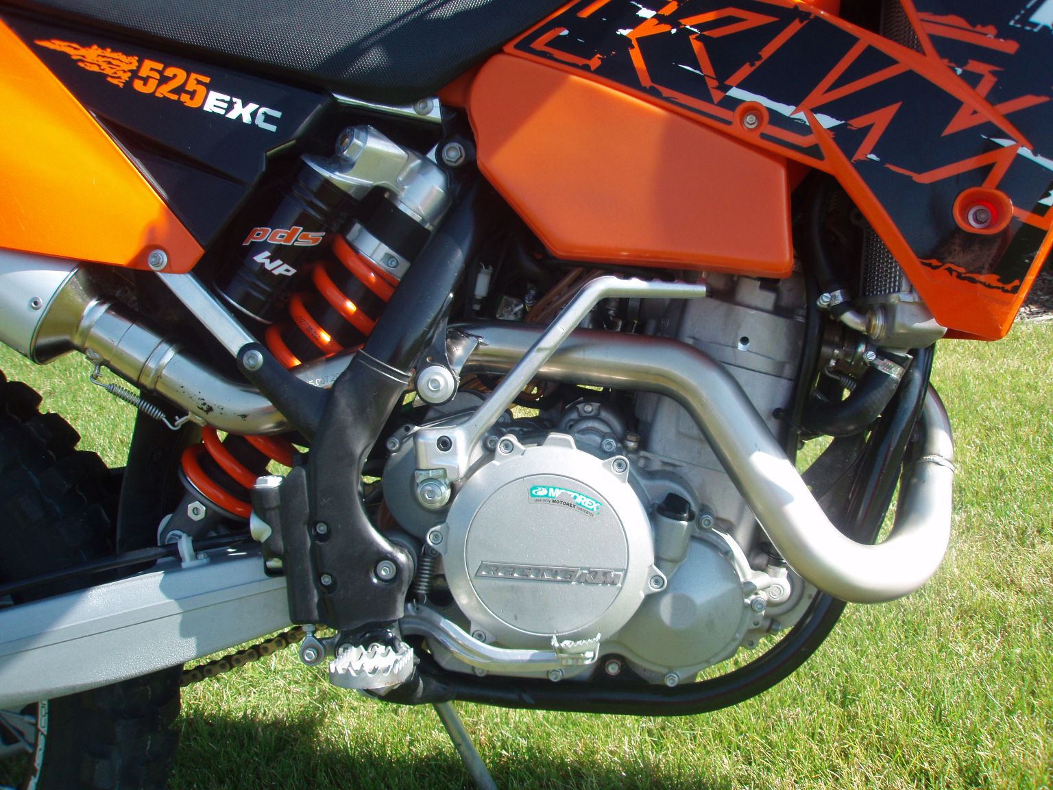 KTM 525 Adventure Project: KTM 525 Adventure Bike Project