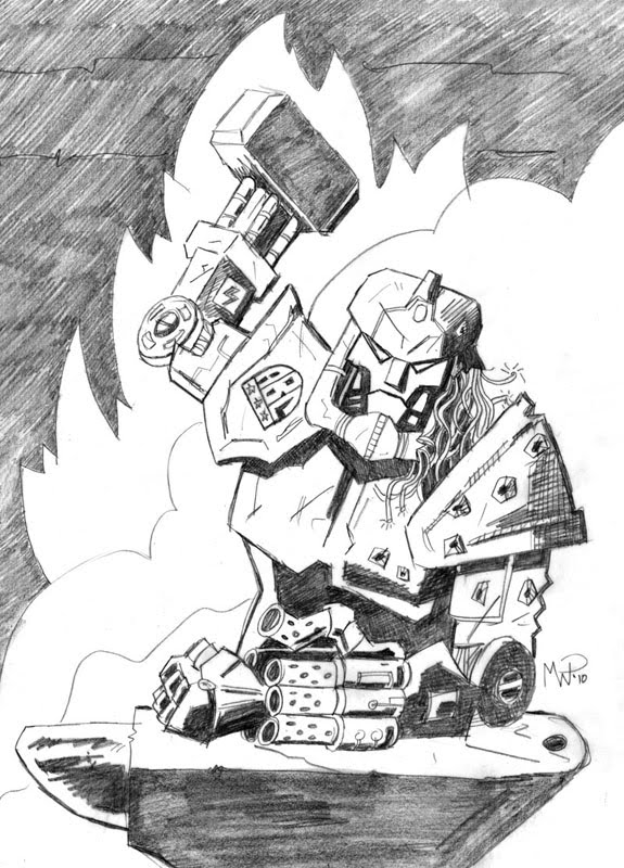 Swansea Comics Collective: TWART: Hammerstein of The ABC Warriors