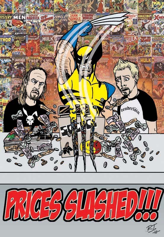 Swansea Comics Collective: BLART: Wolverine Slashing Prices!!