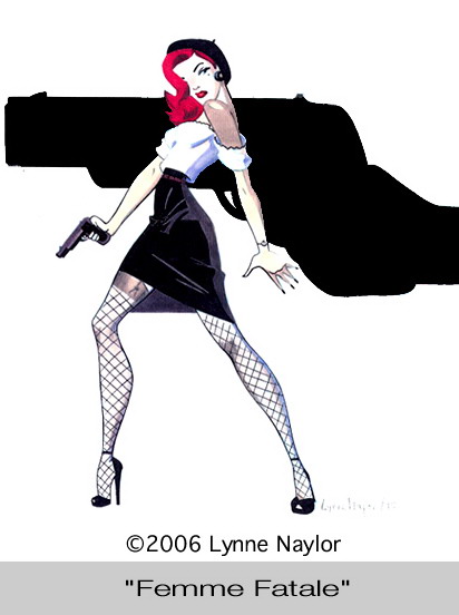 Lynne Naylor – Pin Up and Cartoon Girls Art | Vintage and Modern Artworks