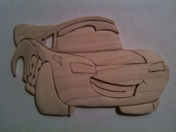 Lillys Little Wood Shop: Cars Themed Intarsia Piece, Post 3