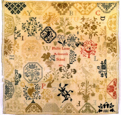 N e e d l e p r i n t: Quaker Samplers at Auction and More