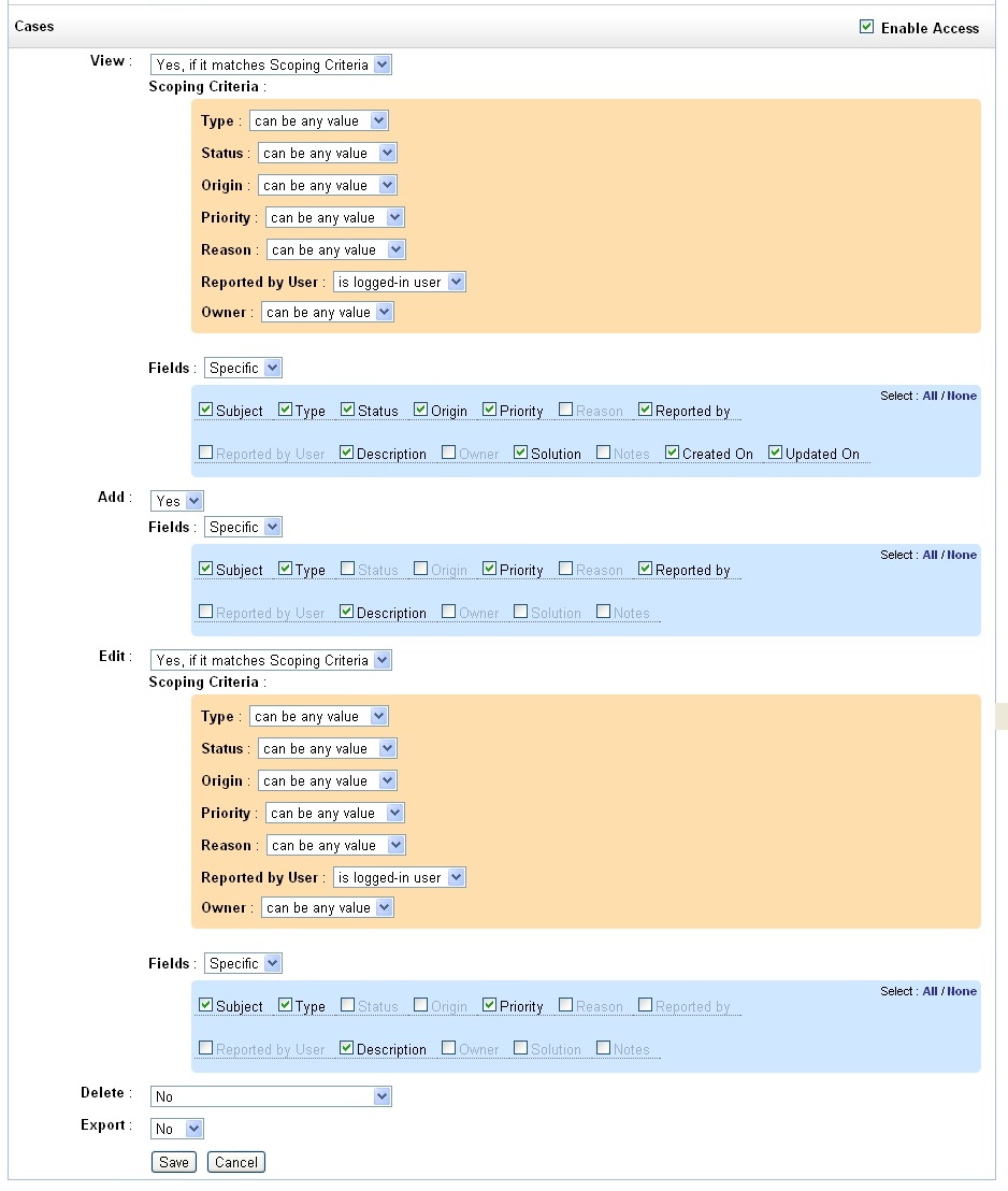 iFreeTools Blogs: Access Control up to Field-Level, now possible in iFreeTools CRM & Creator