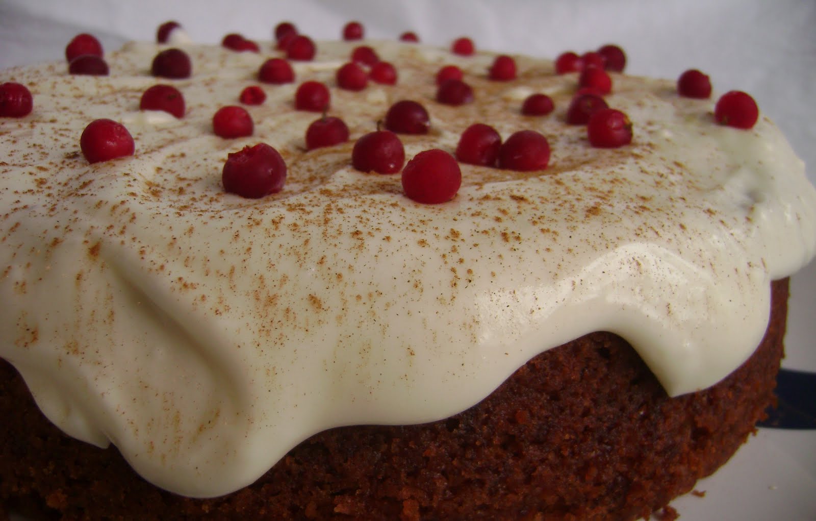 Louise´s Spis: Mjuk Pepparkaka med Vaniljfrosting