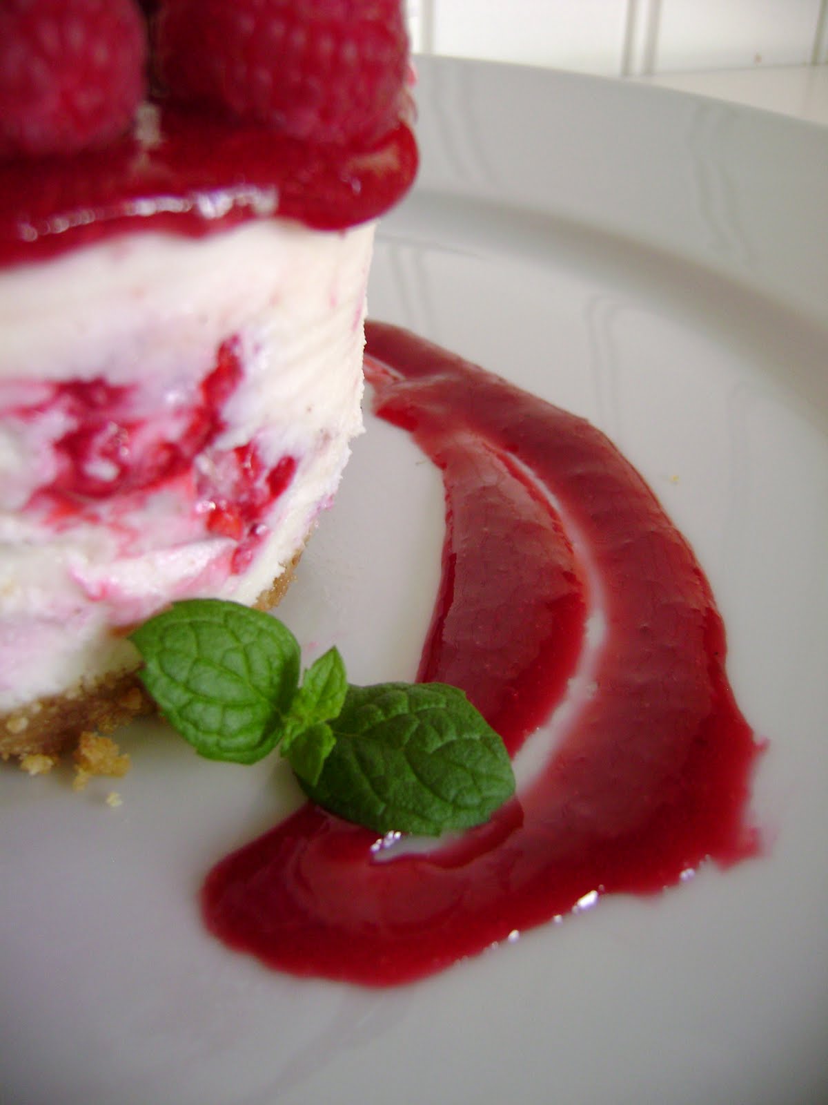 Louise´s Spis: Crushed Raspberry Cheesecake