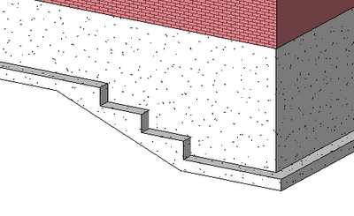 REVIT Rocks !: REVIT Stepped Footing Tutorial