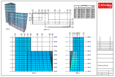 REVIT Rocks !: REVIT 2010 Massing Study Demo