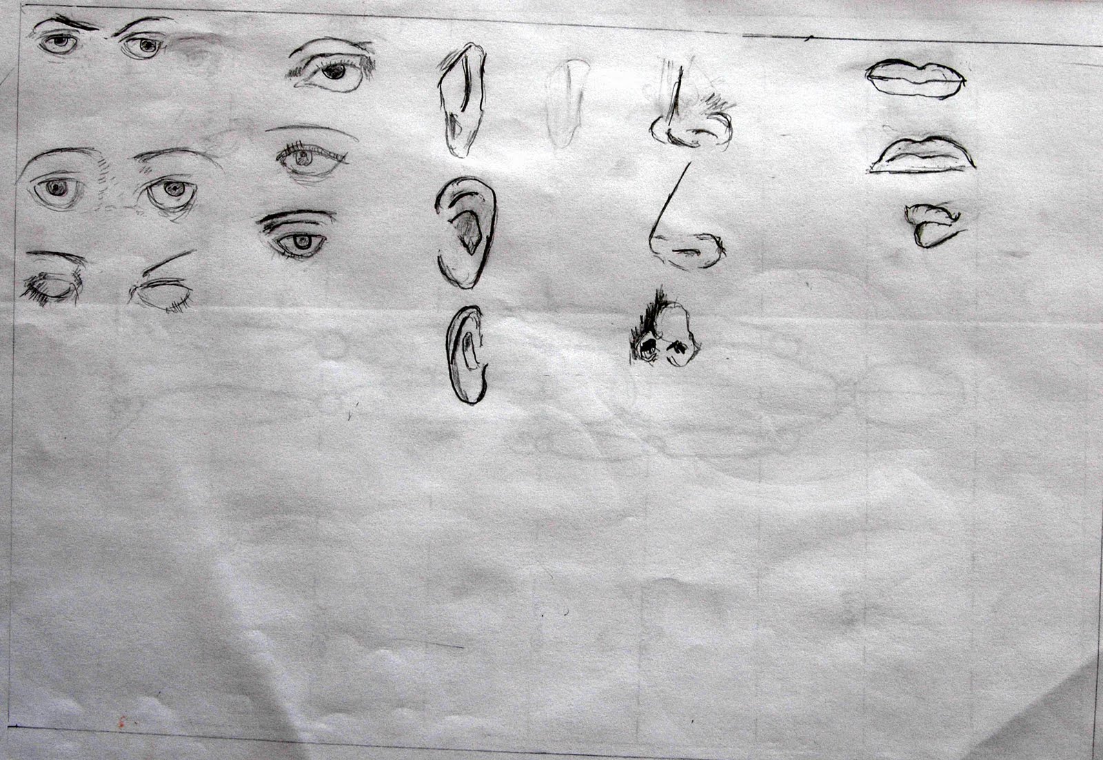 Samar Al Ansari (1988-2006): Samar's Drawings (37),8th Grade