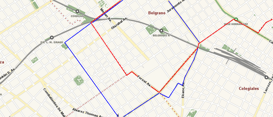 Por Belgrano: Los límites de Belgrano
