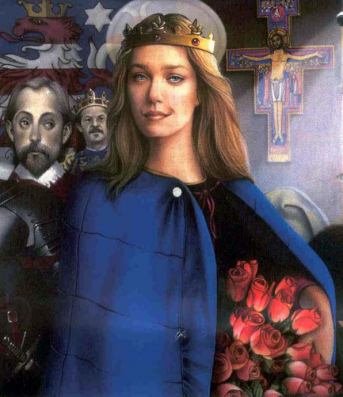 Santa Isabel de Portugal, Clarissa: Iconografia