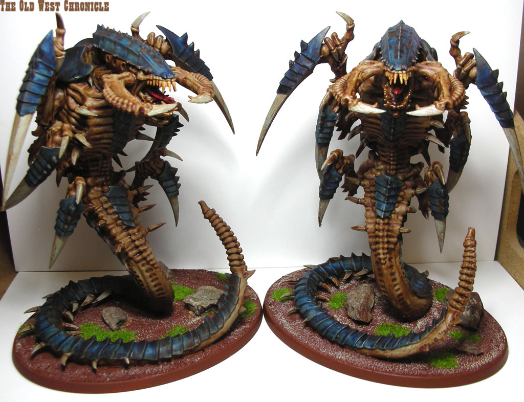 W40K: Tyranids Trygon Prime 2 Completed ~ The Old West Chronicle