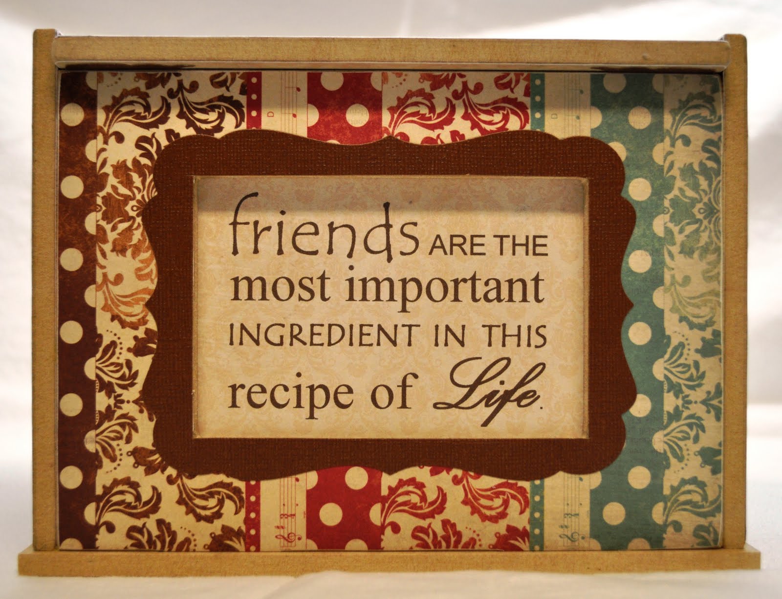 DAT'S My Style: Shanna's Friendship Recipe Box