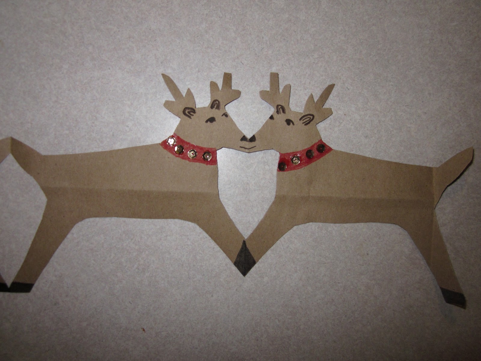 Reindeer Paper Dolls
