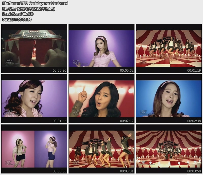 SNSD / Girls' Generation - Genie (Japanese Version)