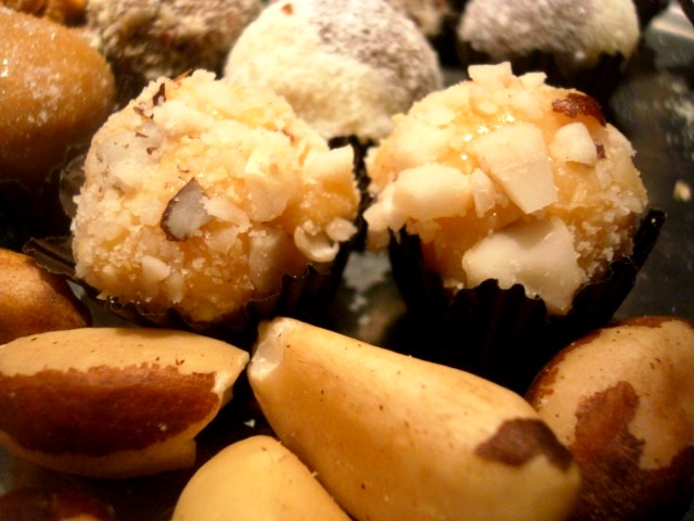 Doce Carolina: Brigadeiro de Castanha do Pará