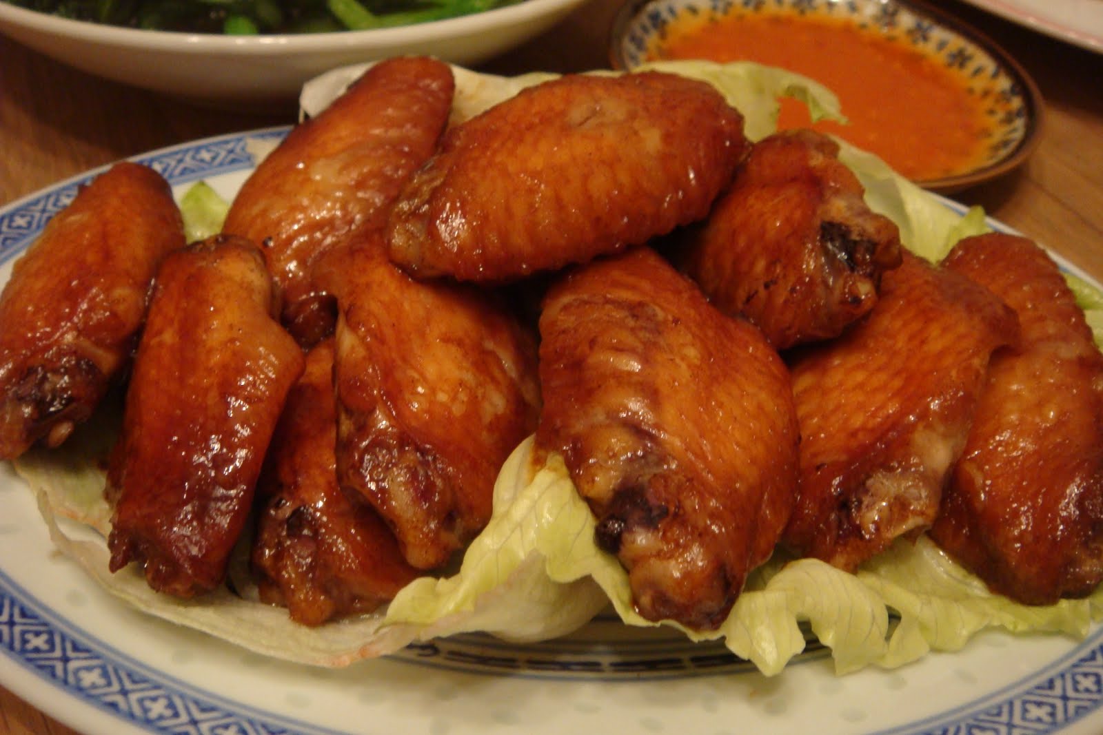 Cookiss @ Sheryl's Kitchen: Baked Chicken MidWings in Hoisin & Char ...