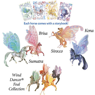 Best Horse Gifts: NEW! Breyer Wind Dancers Foal Gift Collection