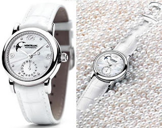 Lux Watches: Montblanc Star Lady Automatic MoonPhase Diamonds
