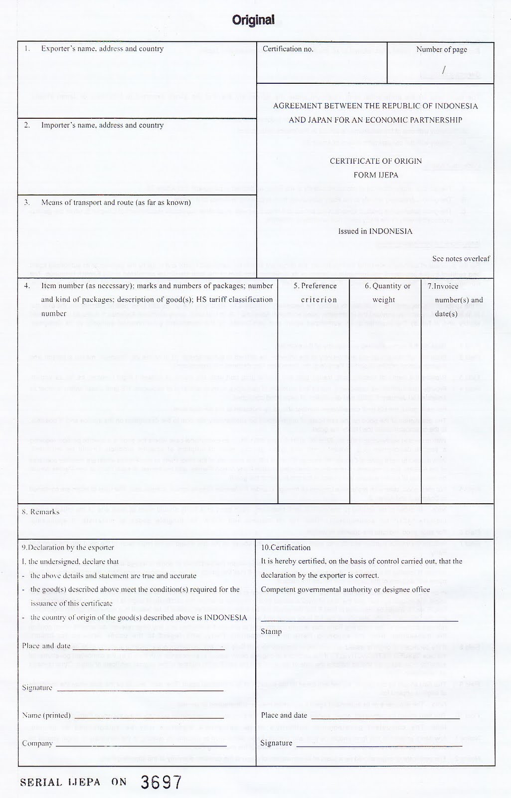 CERTIFICATE OF ORIGIN FORM IJEPA | certificateoforigin-co