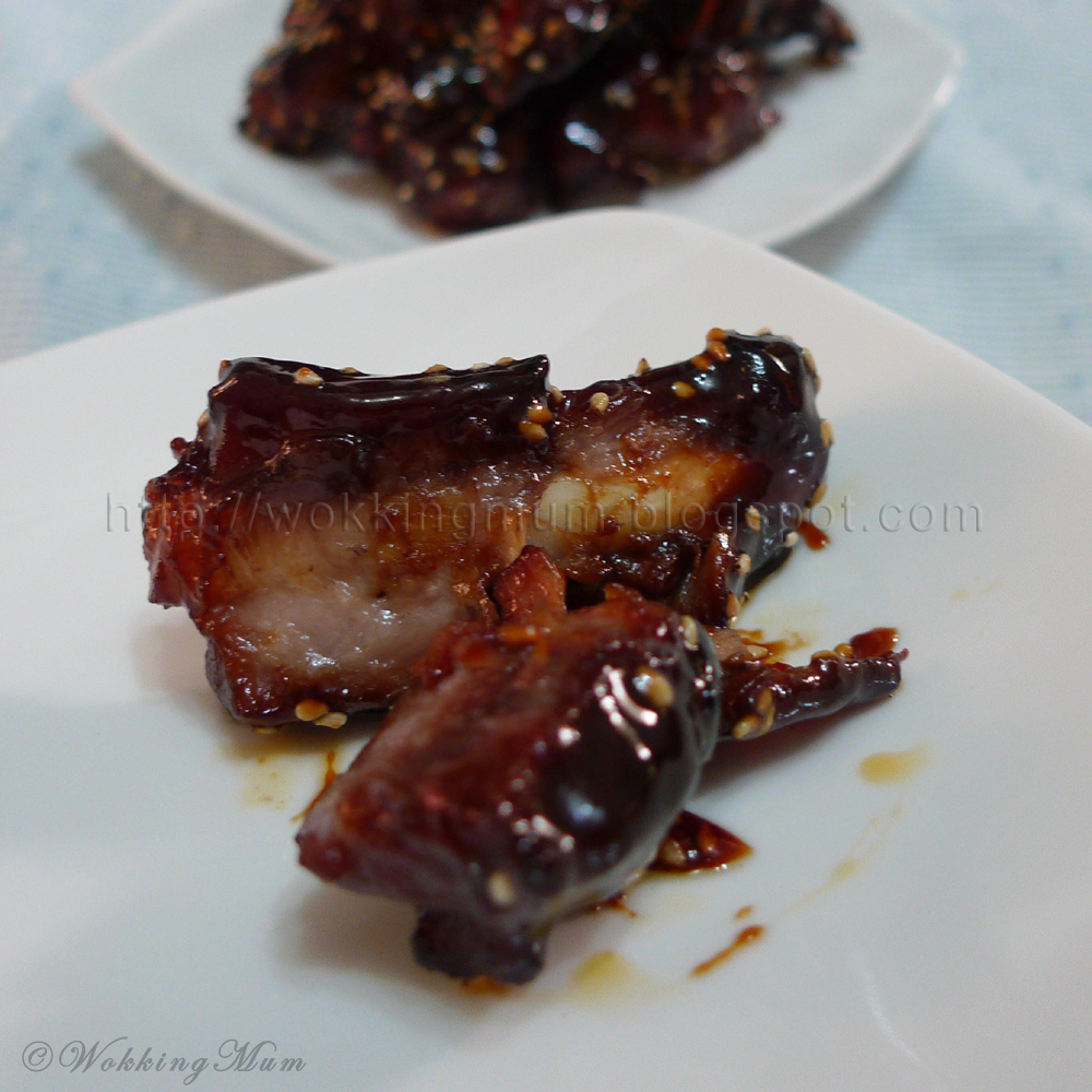 Let's get Wokking!: Caramelized Pork Rib 焦糖排骨 | Singapore Food Blog on ...