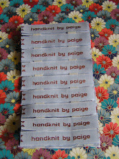 Modern Crafting: custom knitting labels