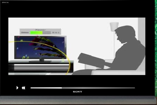 all about techie: sony 'monolithic' design tv