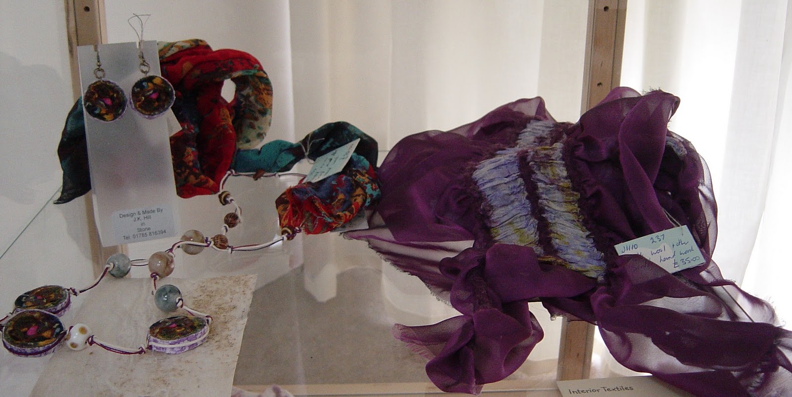 Angela Smith Jewellery: Spotlight on Jo Hill Textile artist member of ...