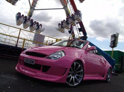 Planeta Automotivo: Fotos do Ford Ka CC Pink Tuning