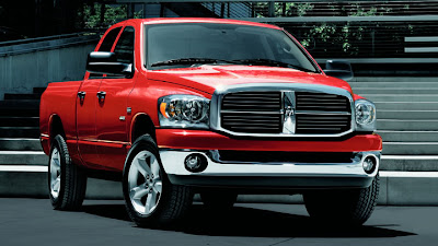 Planeta Automotivo: Fotos de Dodge Ram vermelha