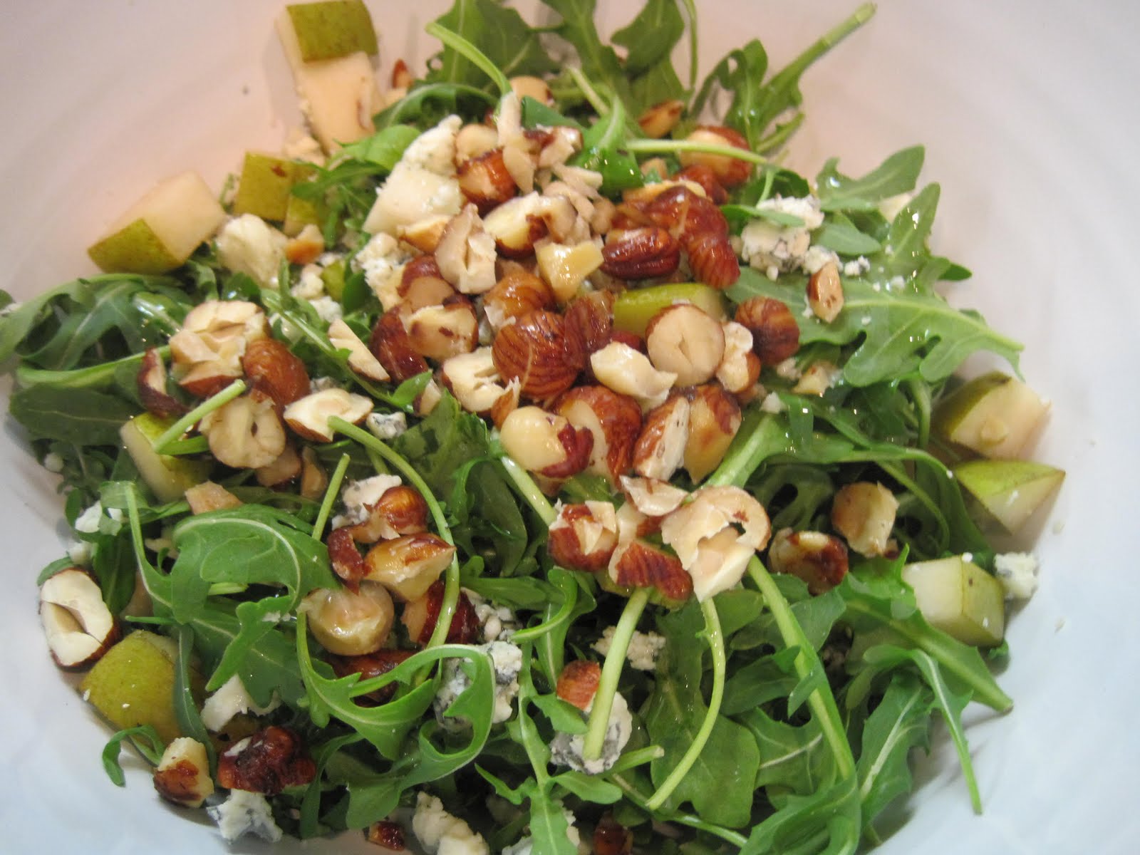 Stuff I Ate: Arugula & Hazelnut Salad