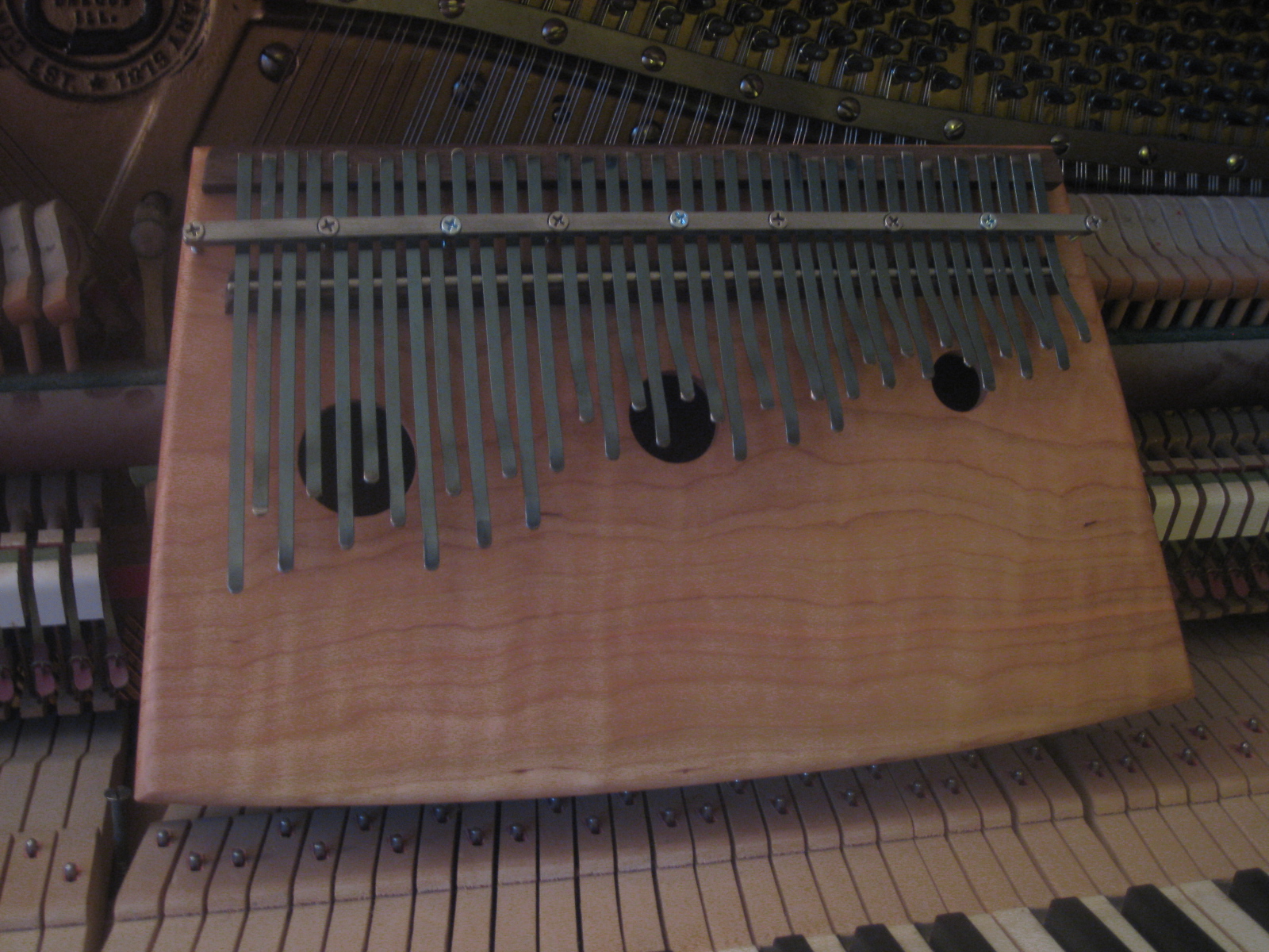building music: Chromatic Kalimba