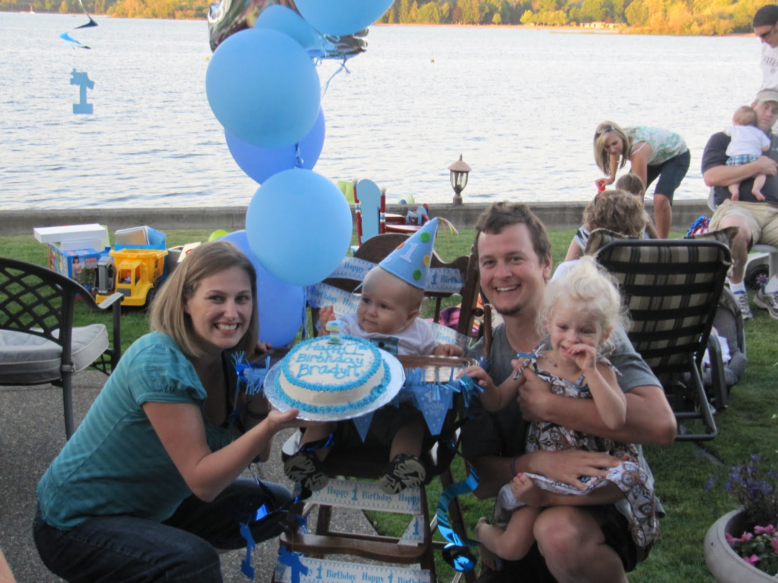 The Hildebrands: Baby Bray's birthday and Bellevue Art Fair