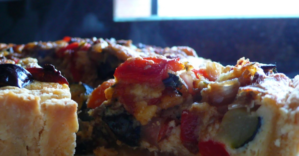 Food Endeavours of the Blue Apocalypse: Roasted Vegetable Quiche