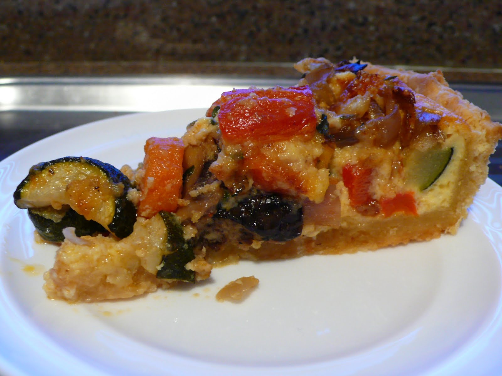 Food Endeavours of the Blue Apocalypse: Roasted Vegetable Quiche