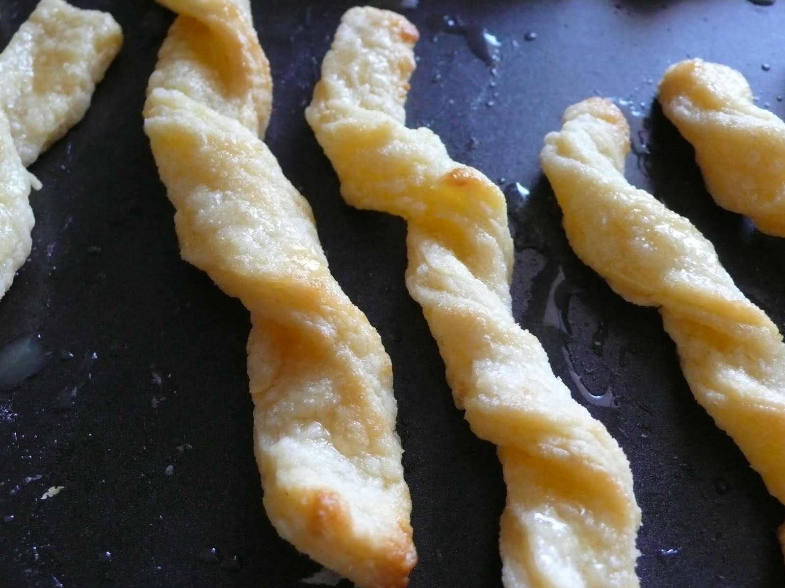 Food Endeavours of the Blue Apocalypse: Twisted strips made from excess ...