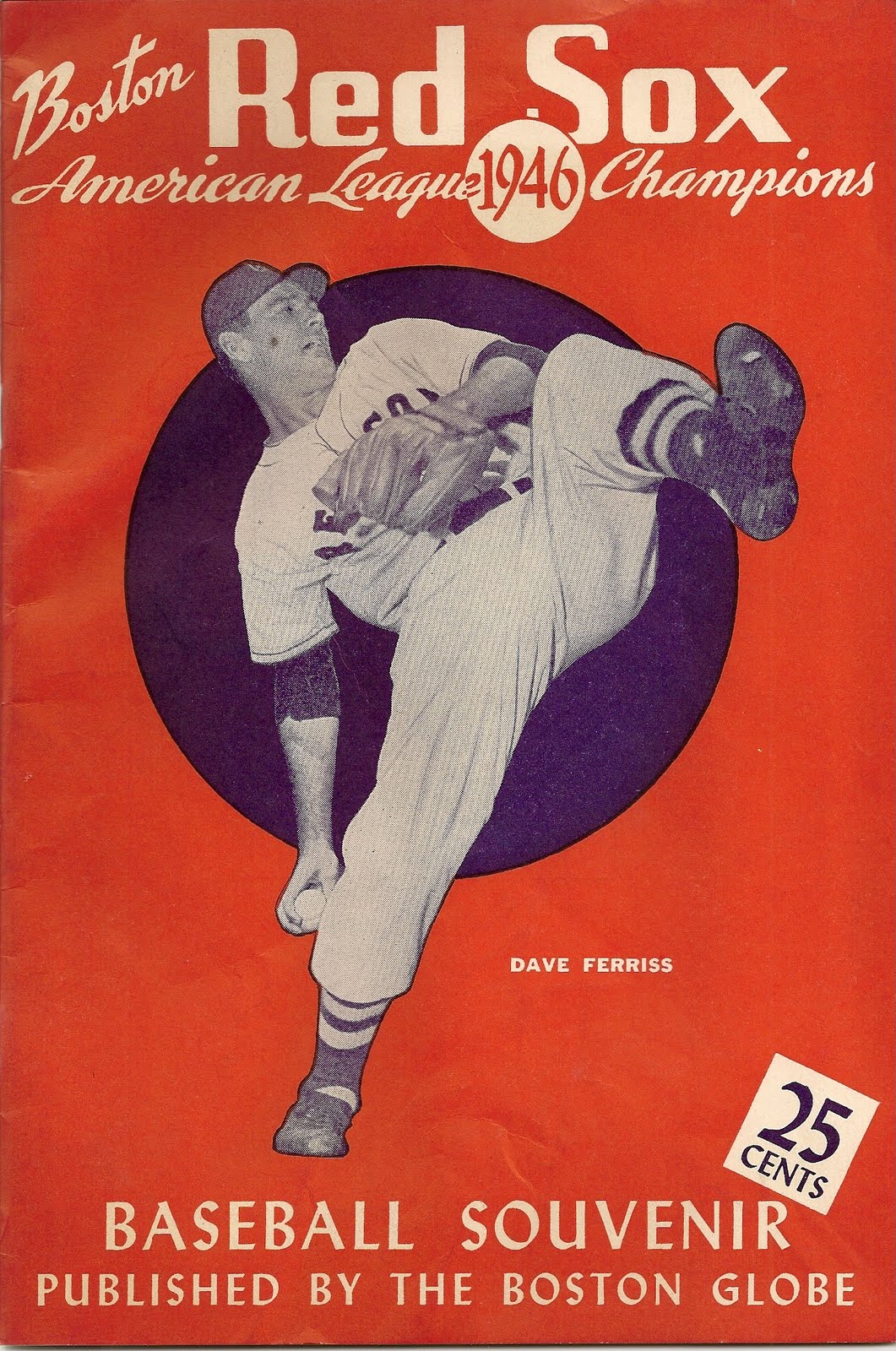 Madeline's Memories: 1946 World Series Red Sox Programs