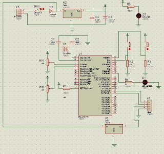 Home Automation using ZigBee application: Circuit for Transmitter