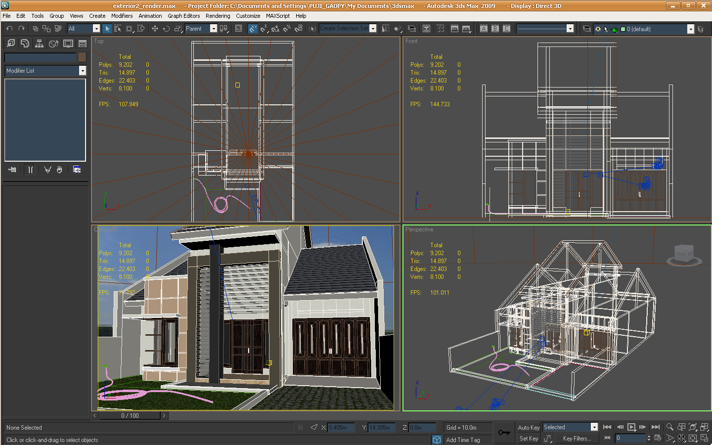 Menggambar Proyeksi Bangunan ~ ilmu pengetahuan untuk semua | science ...