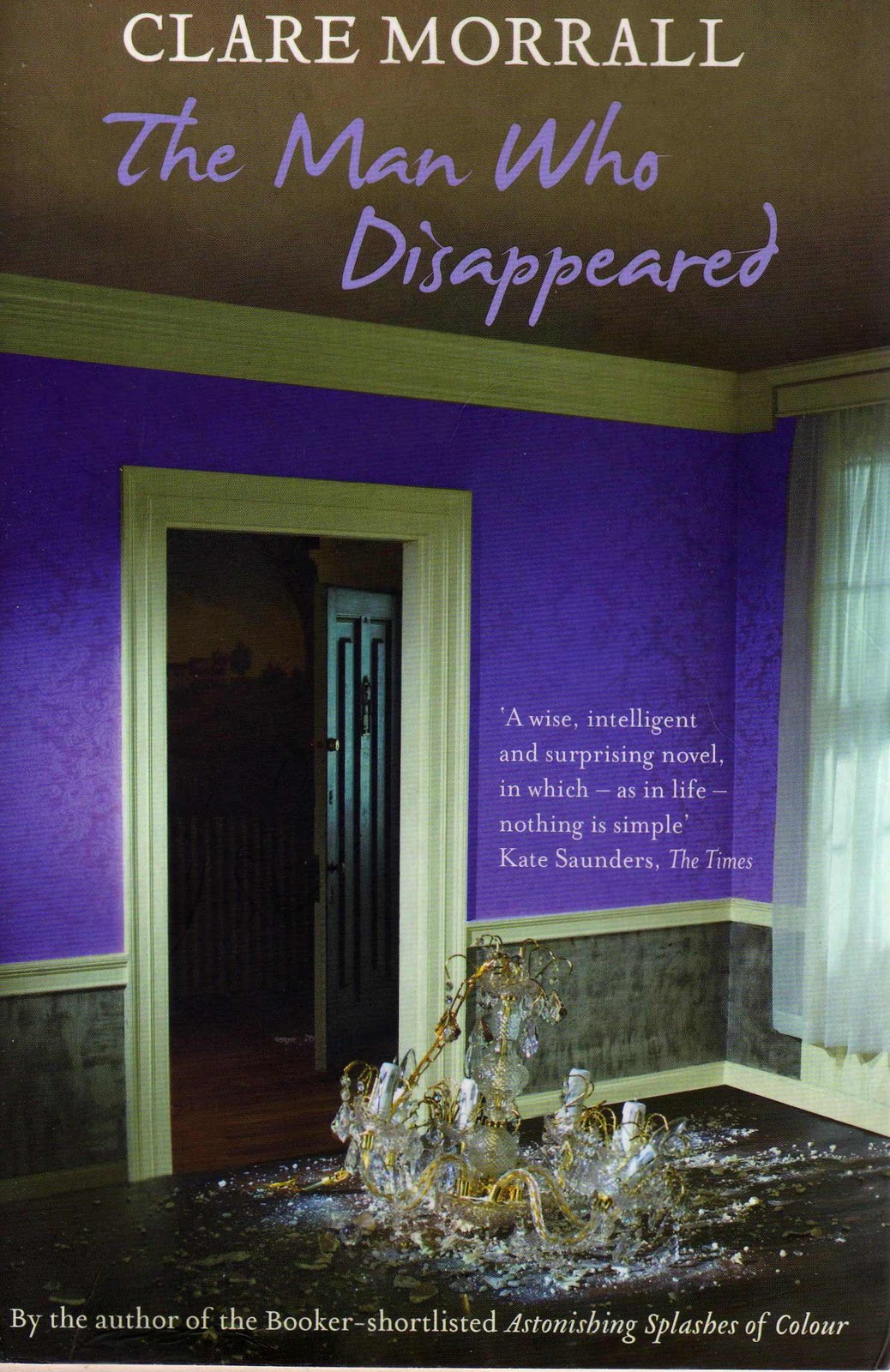 Wynnes World of Books: The Man Who Disappeared by Clare Morrall