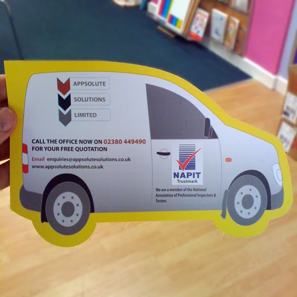 printing.com Southampton: Shaped Flyers/ Cut-Out Flyers