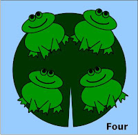 Little Fingers That Play: One green frog went hop, hop, hop